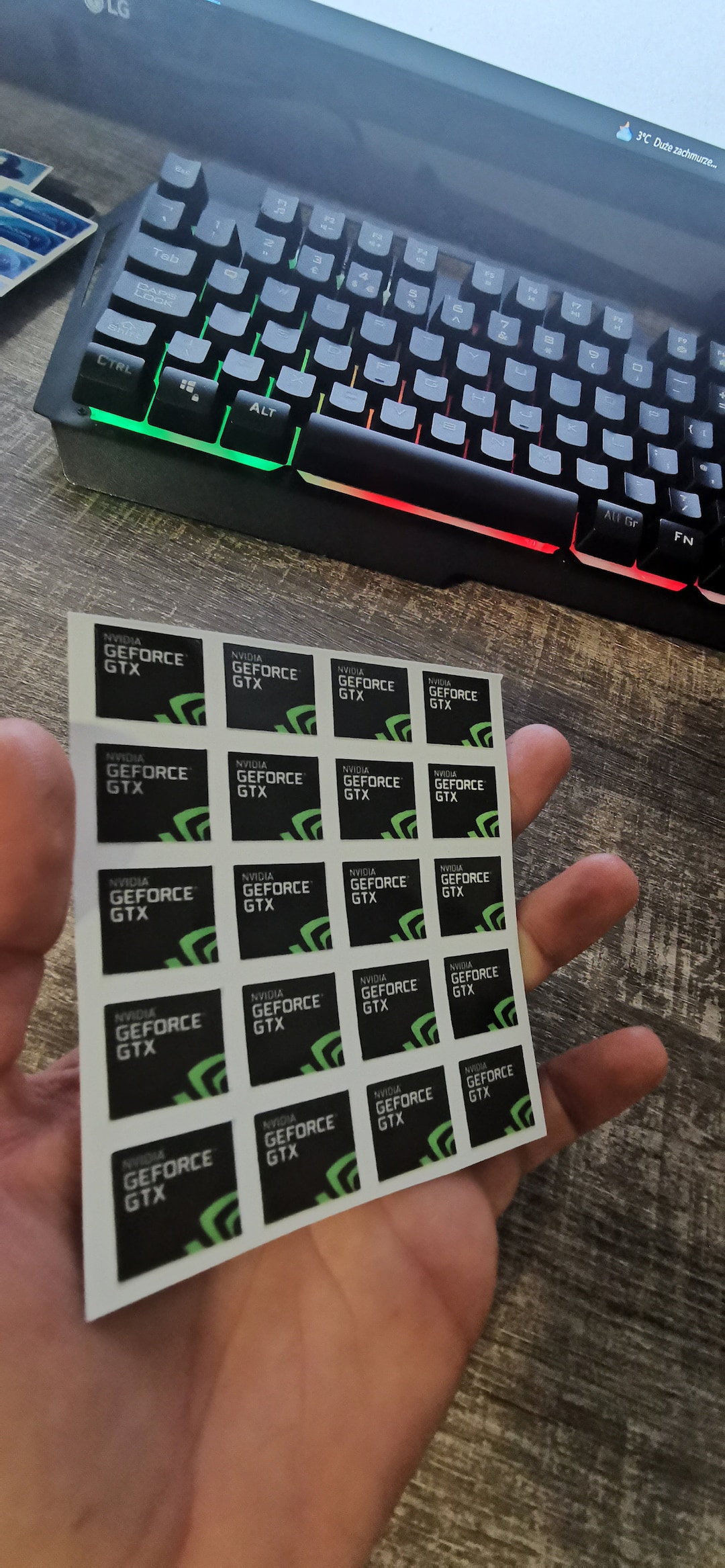 Nvidia Geforce GTX Stickers X 20 High Quality - Etsy