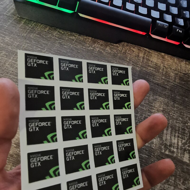 Nvidia Stickers - Etsy