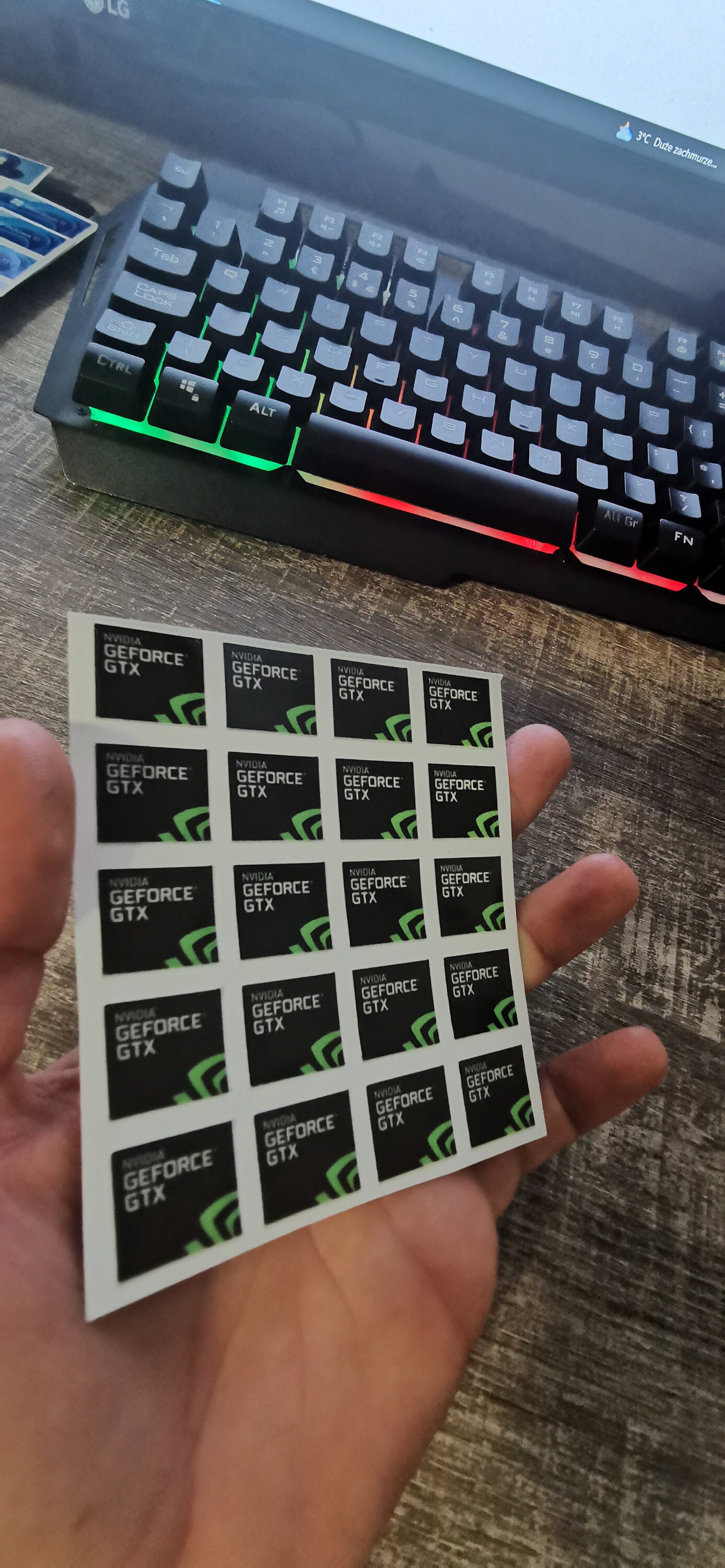 Nvidia Geforce GTX Stickers X 20 High Quality - Etsy