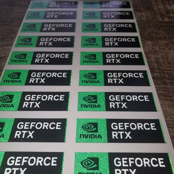 Nvidia Rtx Sticker - Etsy