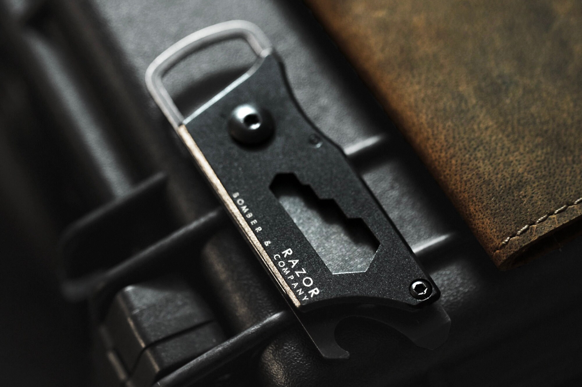 Razor Box Cutter Pocket Knife 440 Carbon Stainless Steel Keychain Multi ...