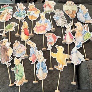 Beatrix Potter Peter Rabbit Flopsy and Friends Choice of Custom Name ...
