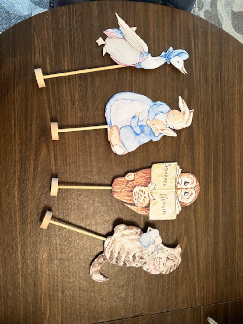 Beatrix Potter Peter Rabbit Flopsy and Friends Choice of Custom Name ...