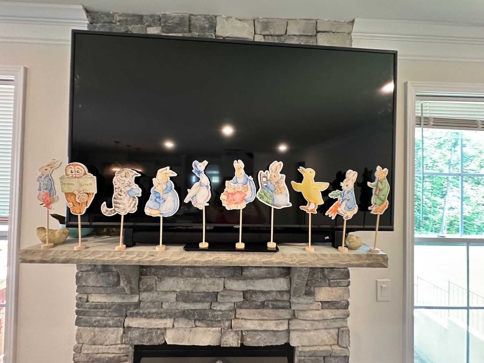 Beatrix Potter Peter Rabbit Flopsy and Friends Choice of Custom Name ...