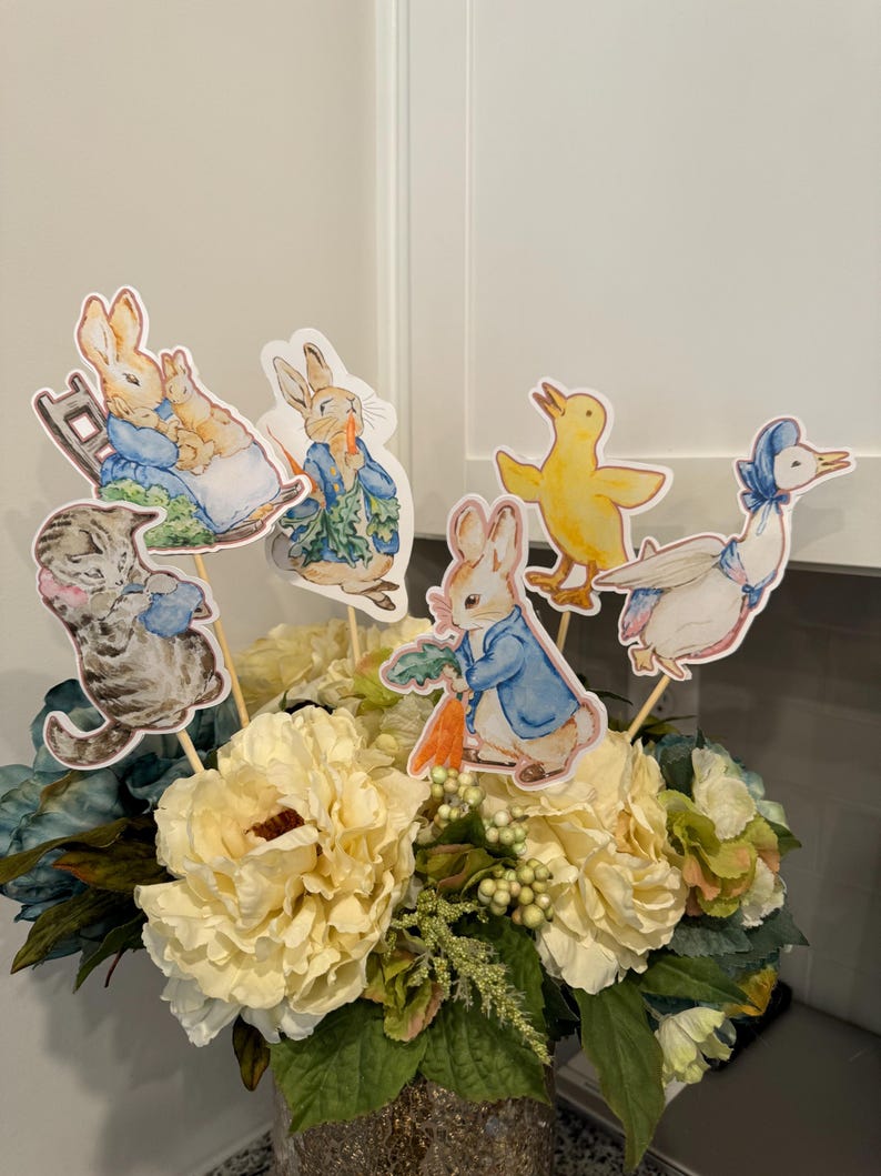 Beatrix Potter Peter Rabbit and Friends Custom or Blank Vintage Baby ...