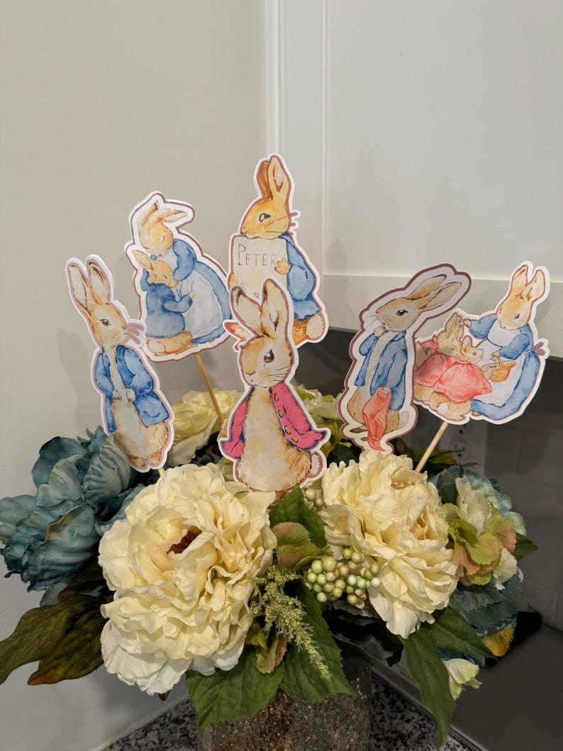 Beatrix Potter Peter Rabbit and Friends Custom or Blank Vintage Baby ...