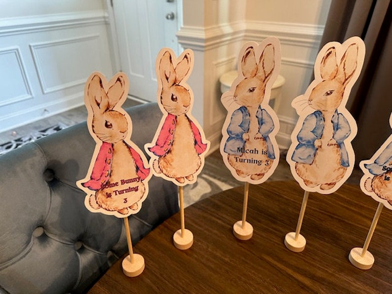 Beatrix Potter Peter Rabbit Flopsy Custom Name and Age or Blank Cake ...