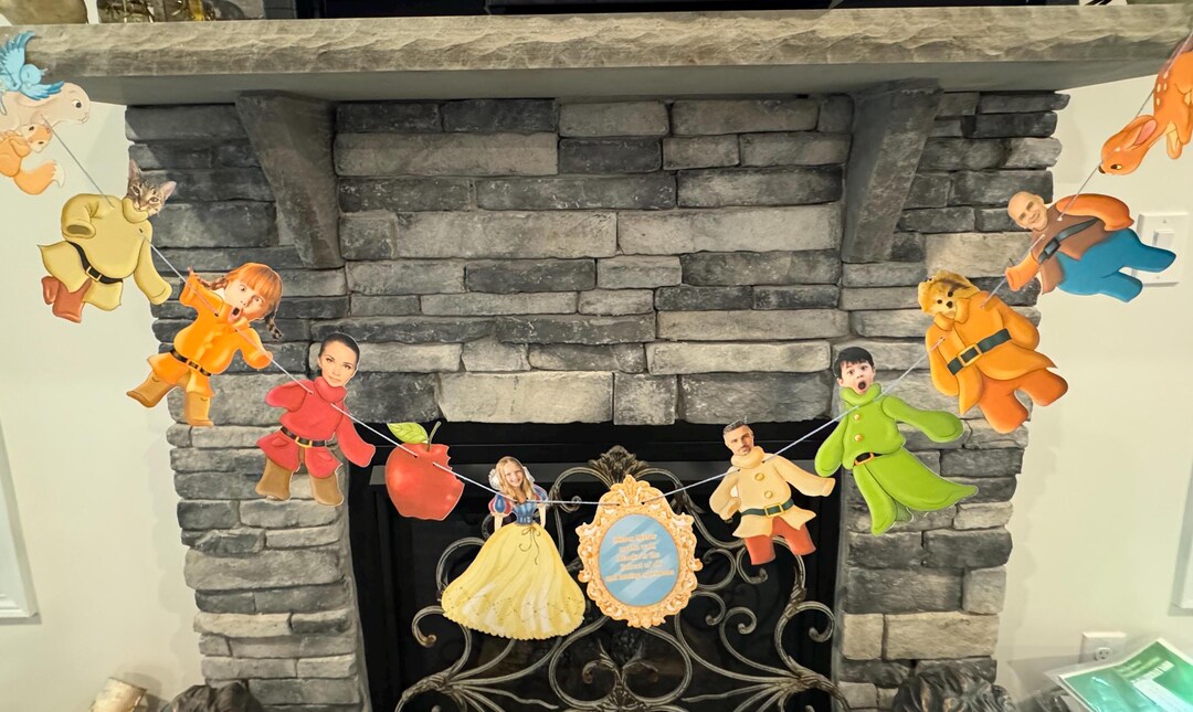 Custom Faces Family and Name Princess and the 7 Dwarfs Halloween ...