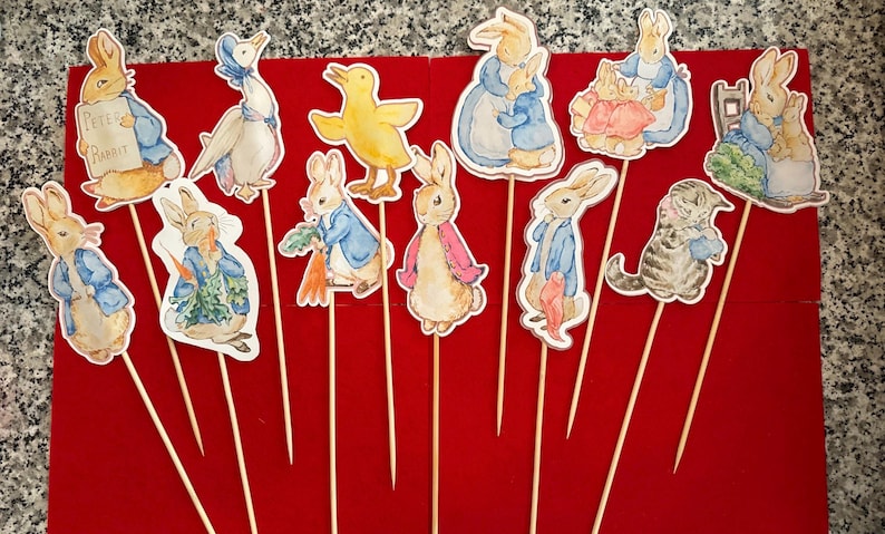 Beatrix Potter Peter Rabbit and Friends Custom or Blank Vintage Baby ...