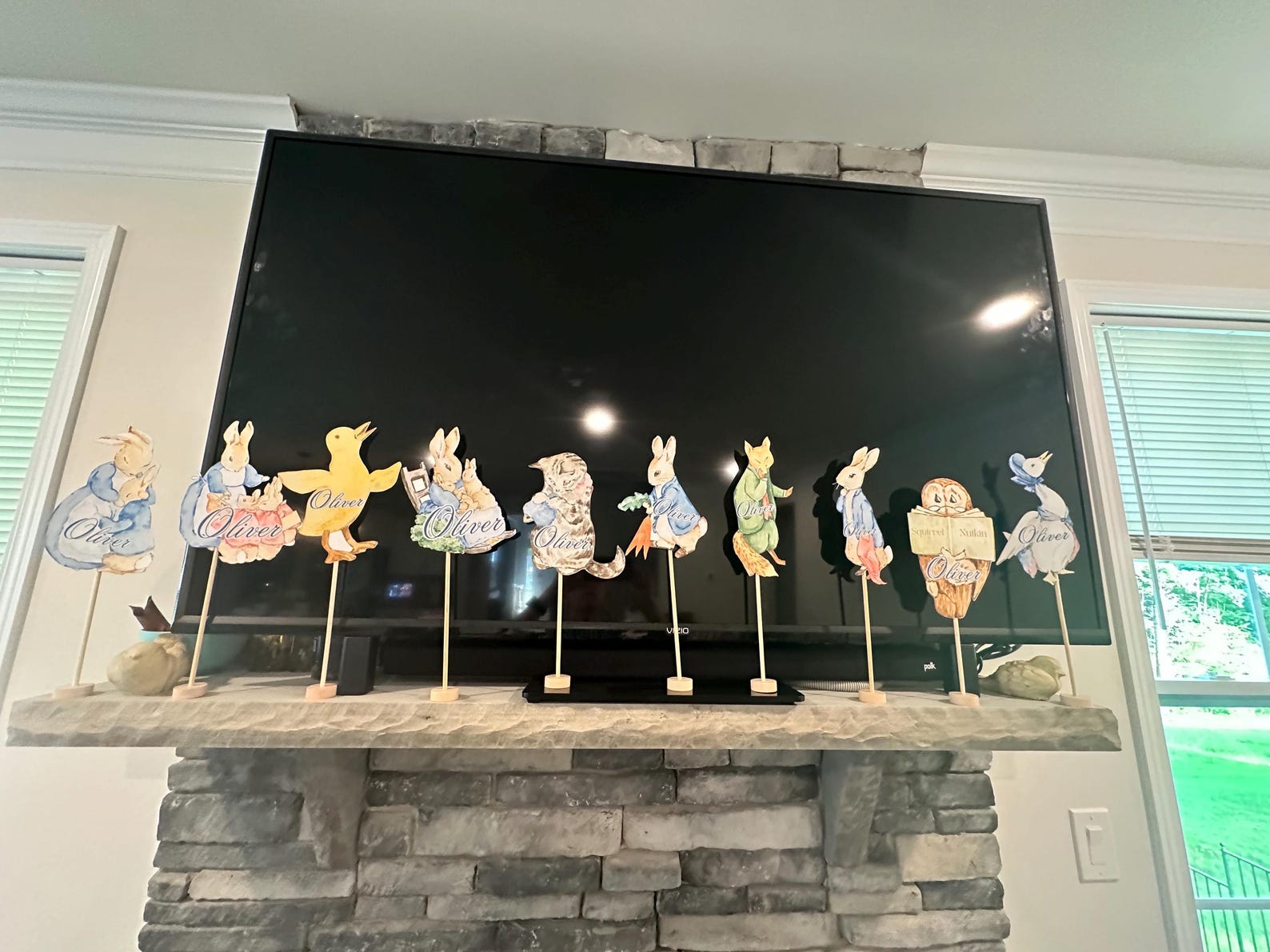 Beatrix Potter Peter Rabbit Flopsy and Friends Choice of Custom Name ...