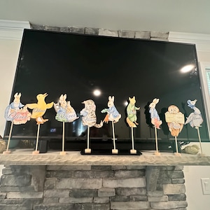 Beatrix Potter Peter Rabbit Flopsy and Friends Choice of Custom Name ...