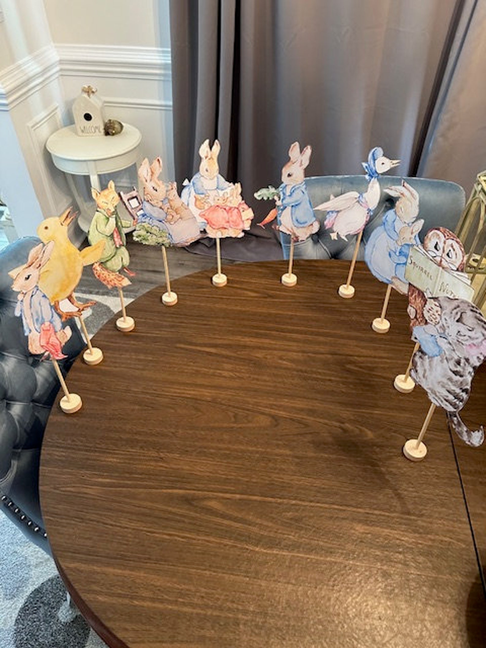 Beatrix Potter Peter Rabbit Flopsy and Friends Choice of Custom Name ...