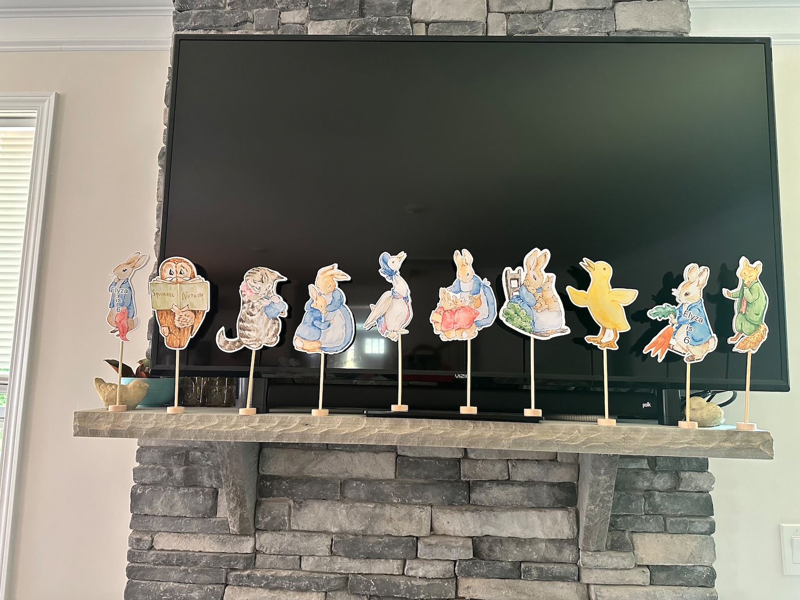 Beatrix Potter Peter Rabbit Flopsy and Friends Choice of Custom Name ...