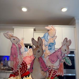 Beatrix Potter Peter Rabbit Flopsy and Friends Choice of Custom Name ...