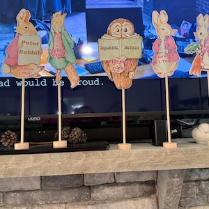 Beatrix Potter Peter Rabbit Flopsy and Friends Choice of Custom Name ...