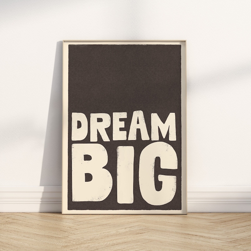 Dream Big - Etsy