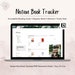 Notion Book Tracker | Digital Reading Journal | Notion Template | 2024 ...