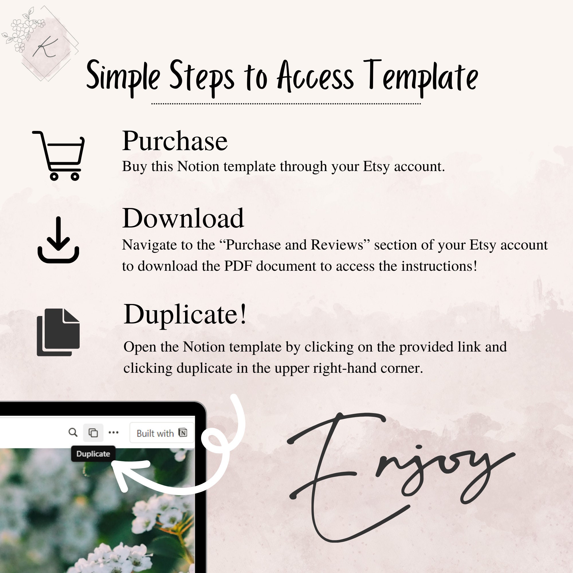 Notion Book Tracker | Digital Reading Journal | Notion Template | 2024 ...