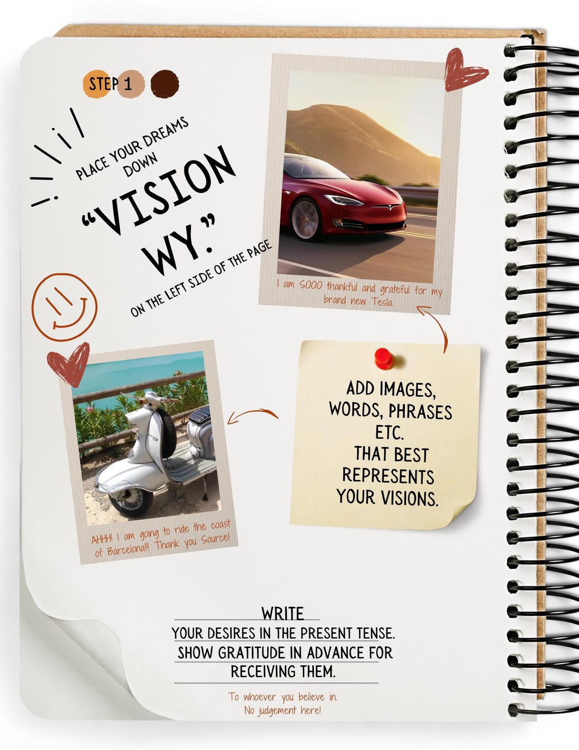 2025 Voyage Vision Board Digital Workbook| How to Manifest Your Dreams ...