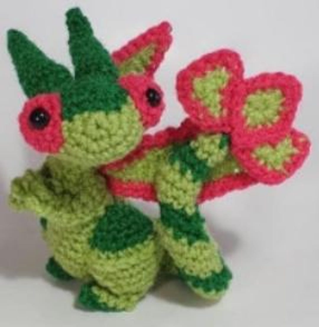 Flygon Crochet Pattern - Etsy