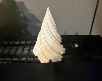 Small Version 3D Infinity Spiral Christmas Tree Compact Artistic Decor ...