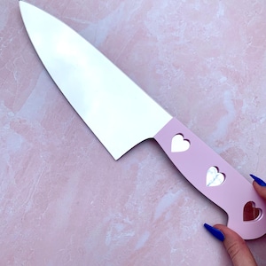 Pastel Knife Mirror Acrylic Goth Heart Kawaii Girly Cute | Choose Your ...