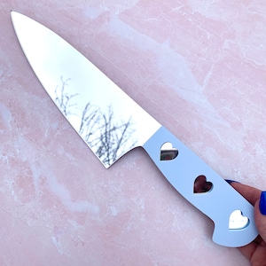 Pastel Knife Mirror Acrylic Goth Heart Kawaii Girly Cute | Choose Your ...