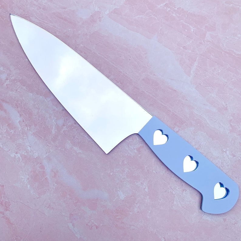 Pastel Knife Mirror Acrylic Goth Heart Kawaii Girly Cute - Etsy