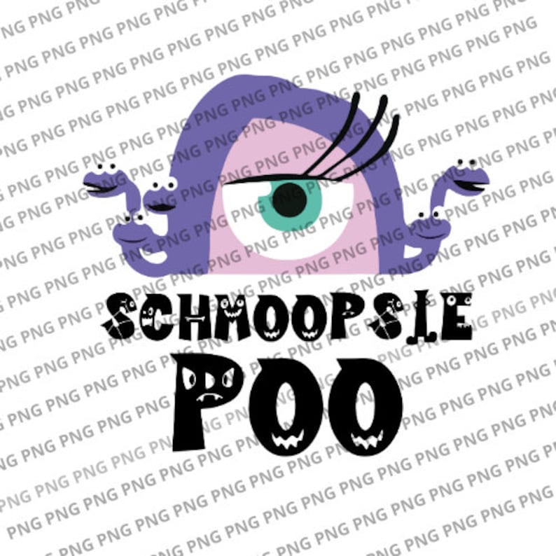 Googly Bear and Schmoopsie Poo Couple Png Monsters Inc Inspired ...