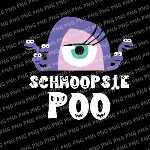 Googly Bear and Schmoopsie Poo Couple Png Monsters Inc Inspired ...