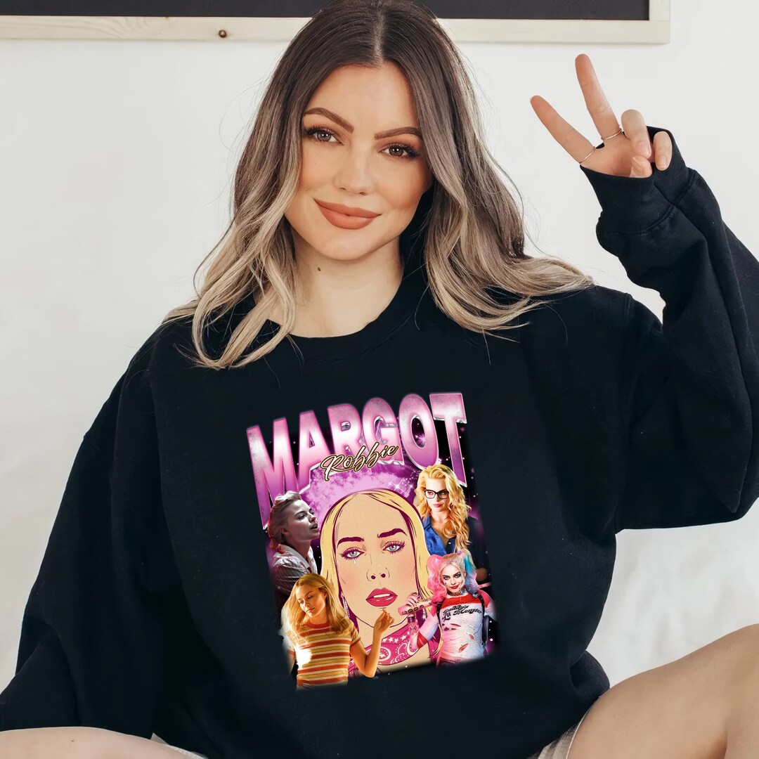 Retro Margot Robbie Shirt Margot Robbie Tshirt Margot Robbie Tee Margot ...