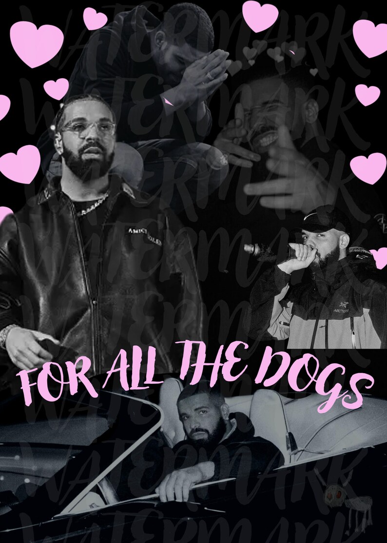 DRAKE T Shirt Design PNG Instant Download Hiphop Artist, 90s, Rapper ...