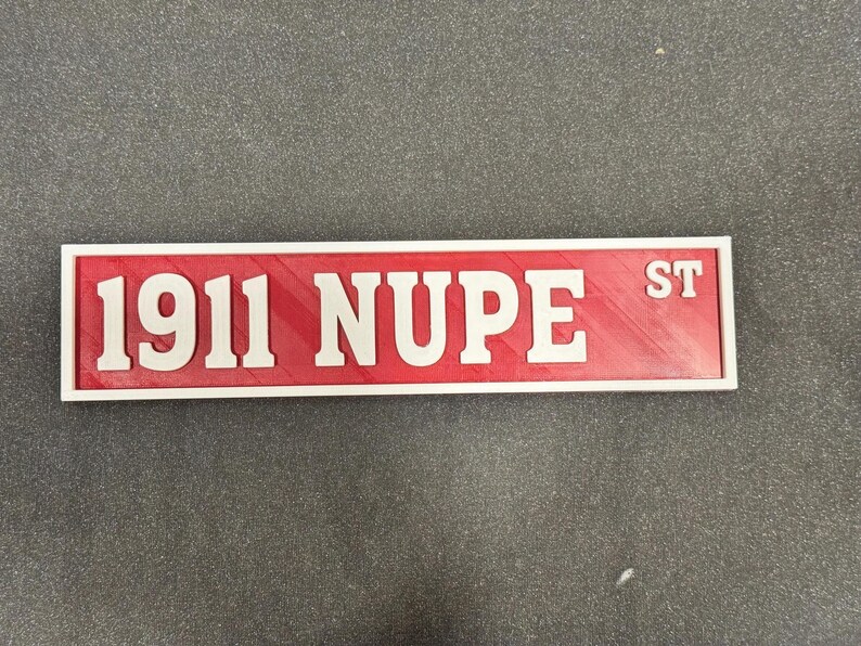 Kappa Decorative Street Sign - Customizable - Etsy