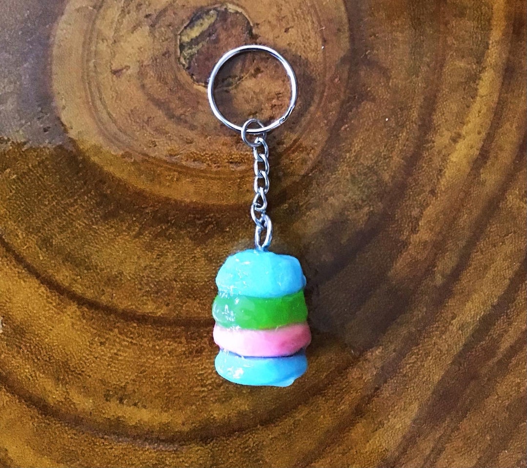 Gummy Patty Keychain - Etsy