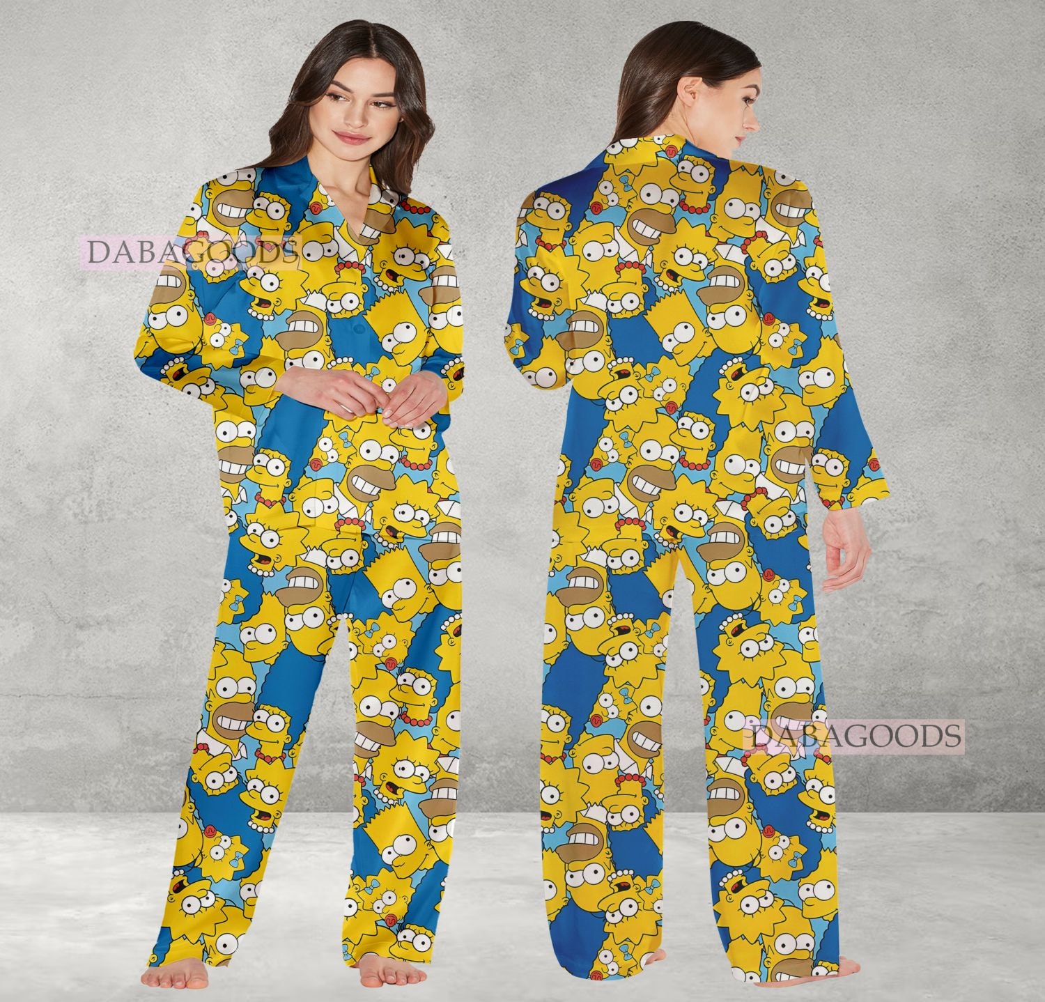The Simpsons Family Pajamas, The Simpsons Movie Pajamas Set sold by ...
