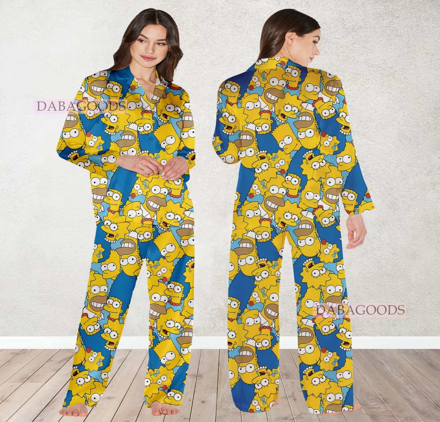 The Simpsons Family Pajamas, The Simpsons Movie Pajamas Set sold by ...