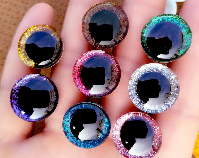 Sew-in Button Eyes, 4mm, 5mm, 6mm - Etsy