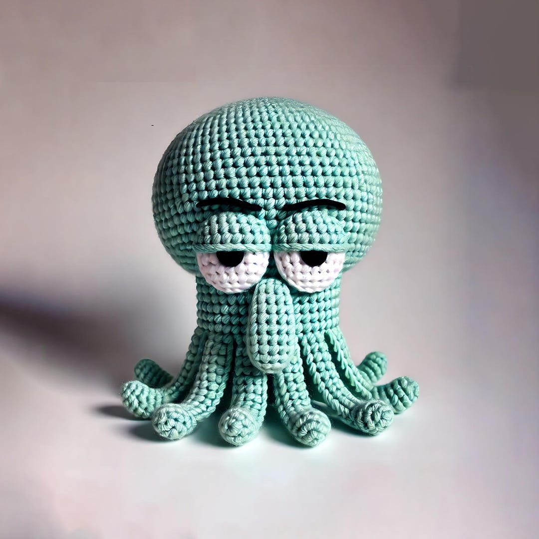 Realistic Octopus Crochet Pattern - Amigurumi Realistic Octopus Pattern ...