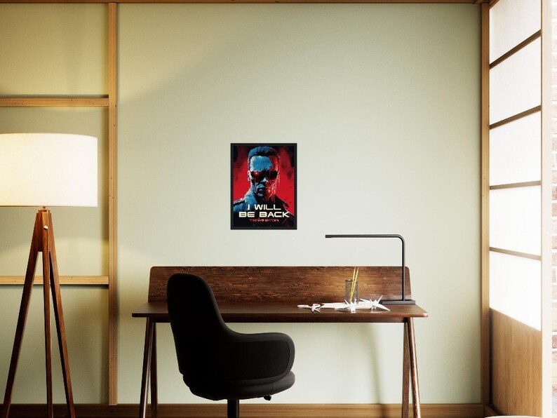 Terminator Movie Wall Art Poster - Etsy