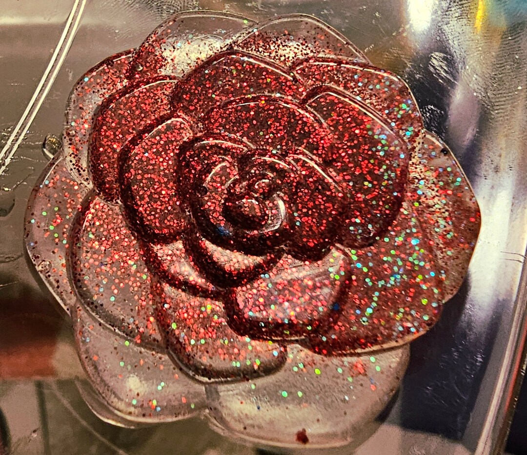 Small Epoxy Resin Roses - Etsy