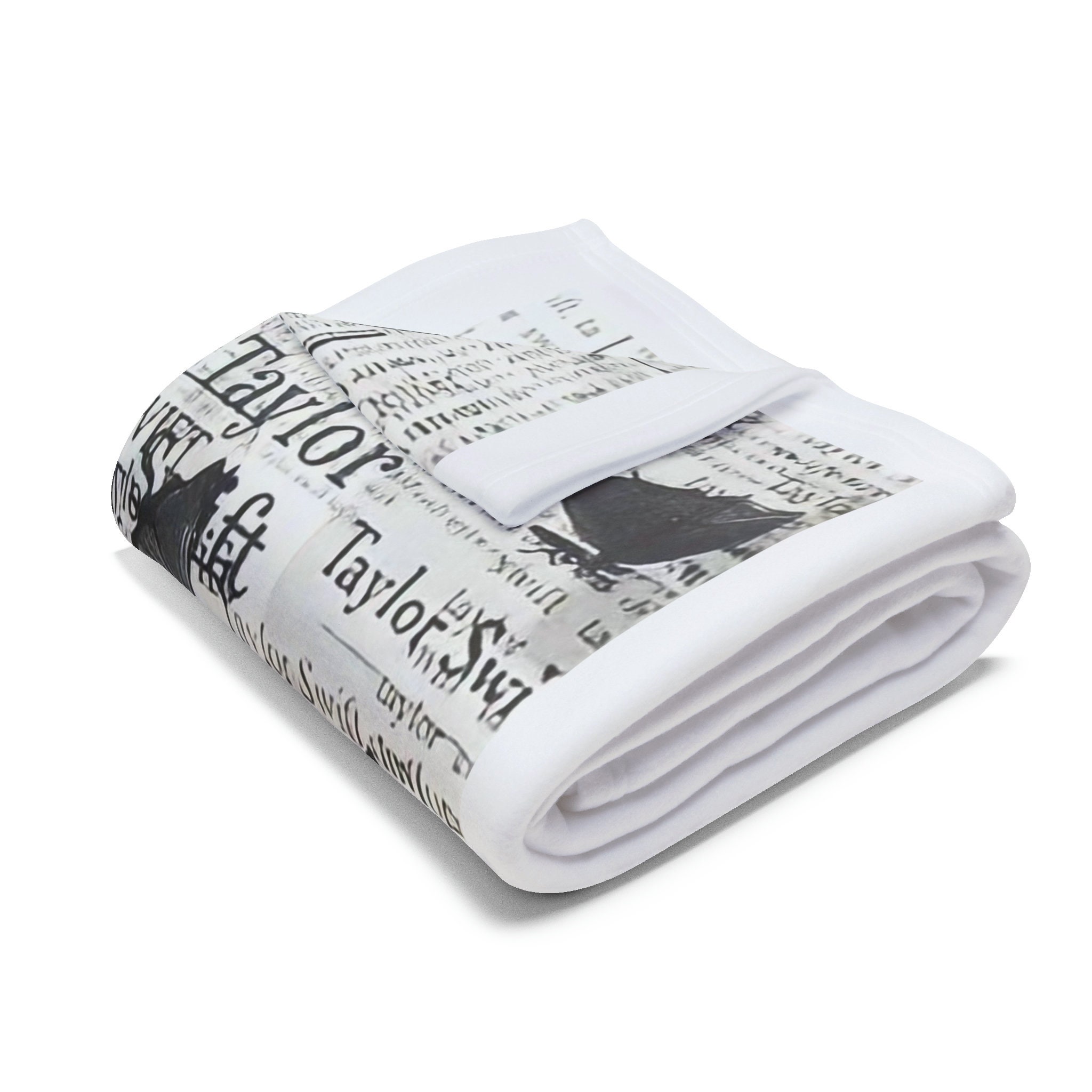 Rep Newspaper Butterflies Arctic Fleece Blanket, Taylor Swift ...