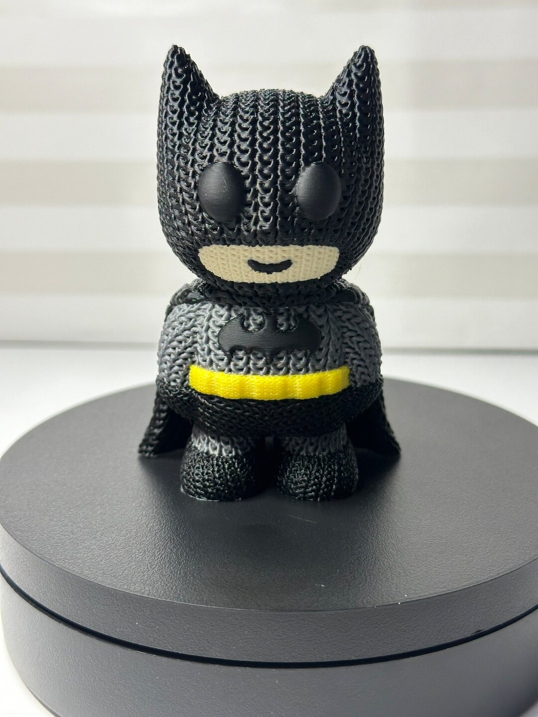 3D Printed Knit Batman Handcrafted Hero for Your Collection - Etsy