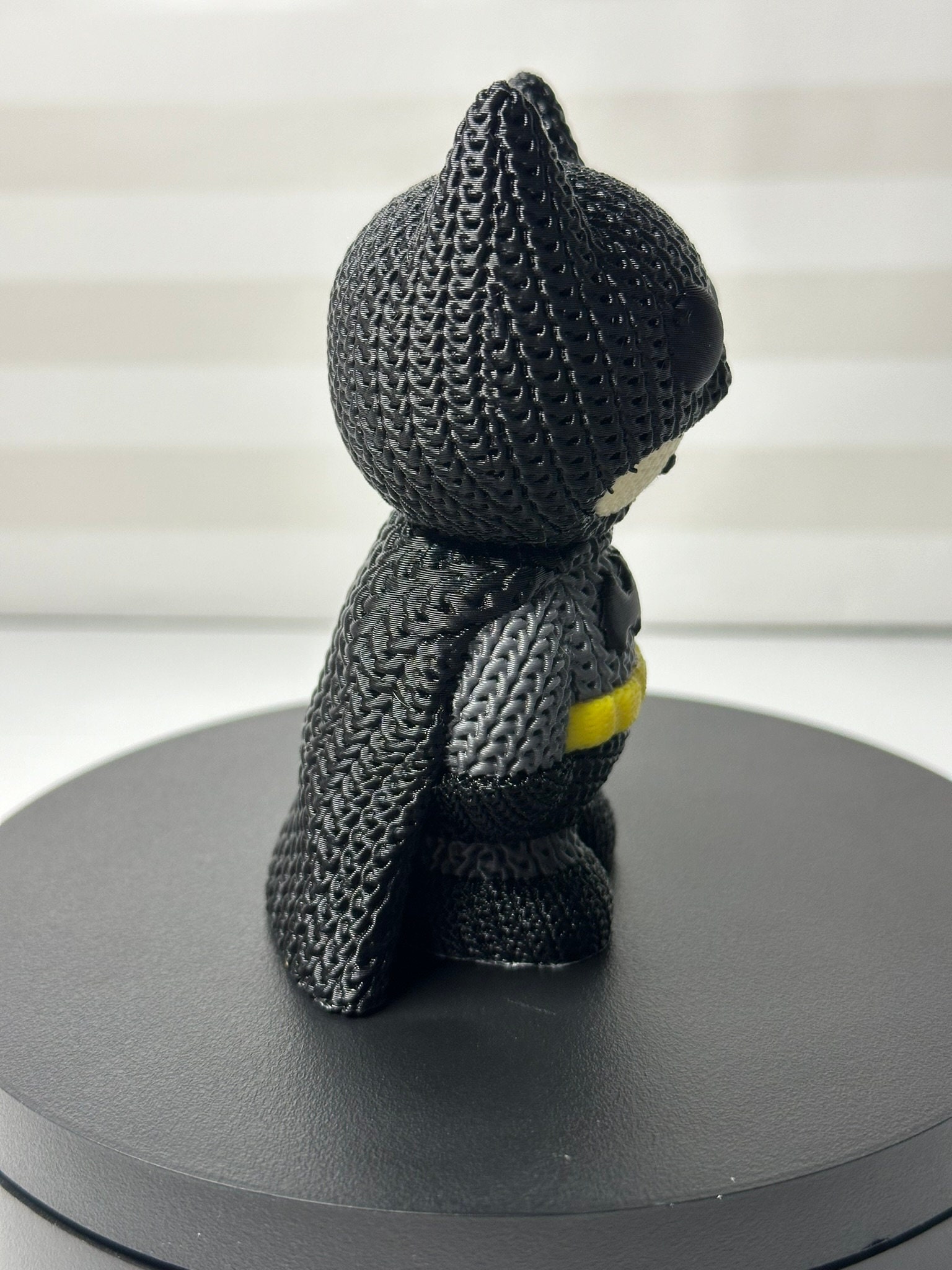 3D Printed Knit Batman Handcrafted Hero for Your Collection - Etsy