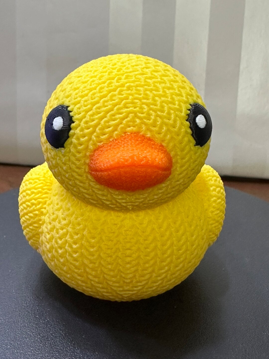 3D Printed Knit Duck Ducky in Stitches - Etsy
