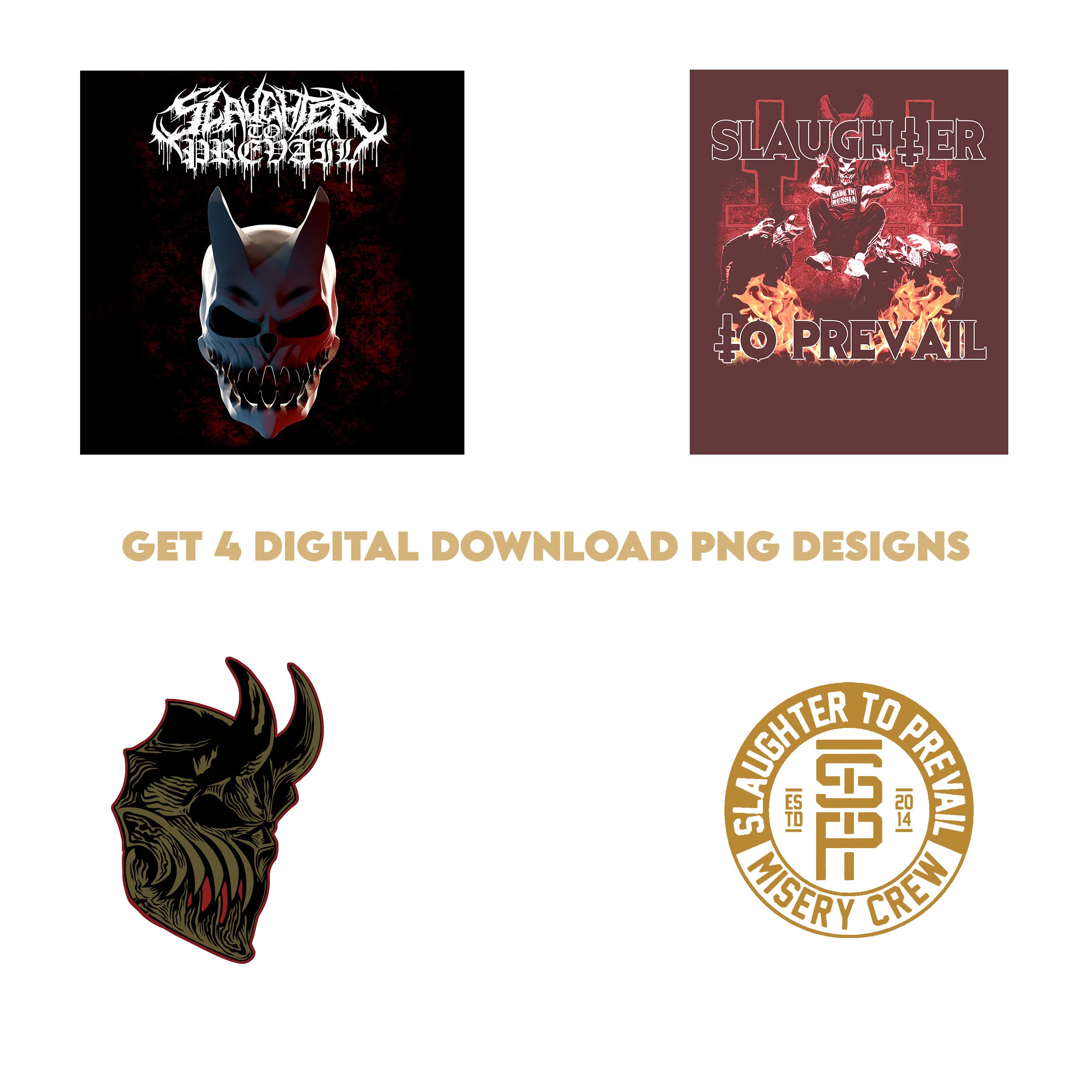 Slaughter to Prevail Retro, Slaughter to Prevail Crâne, Alex Terrible ...