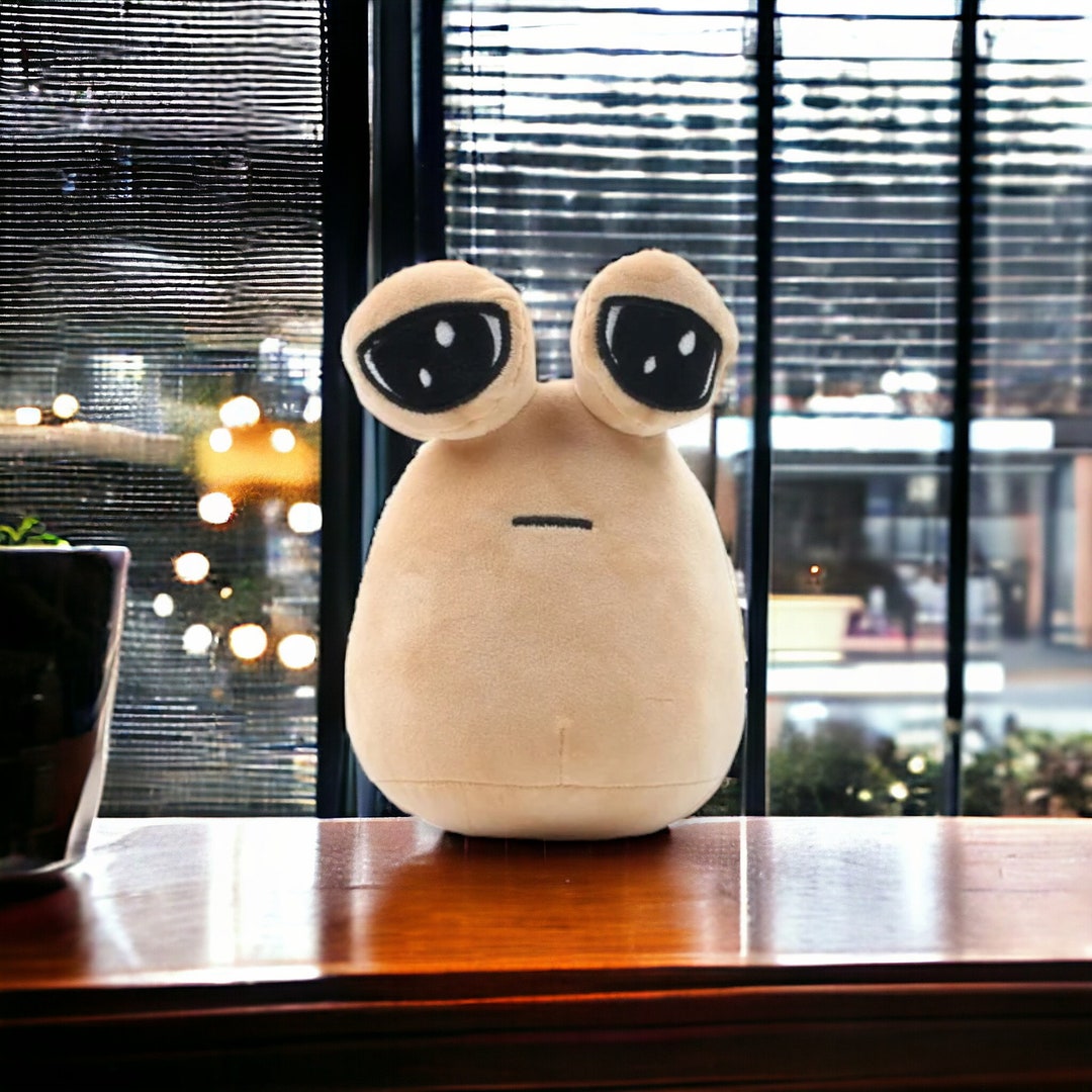 Cute Pou Plush Adorable Furdiburb Emotion Alien Plushie Toy - Etsy
