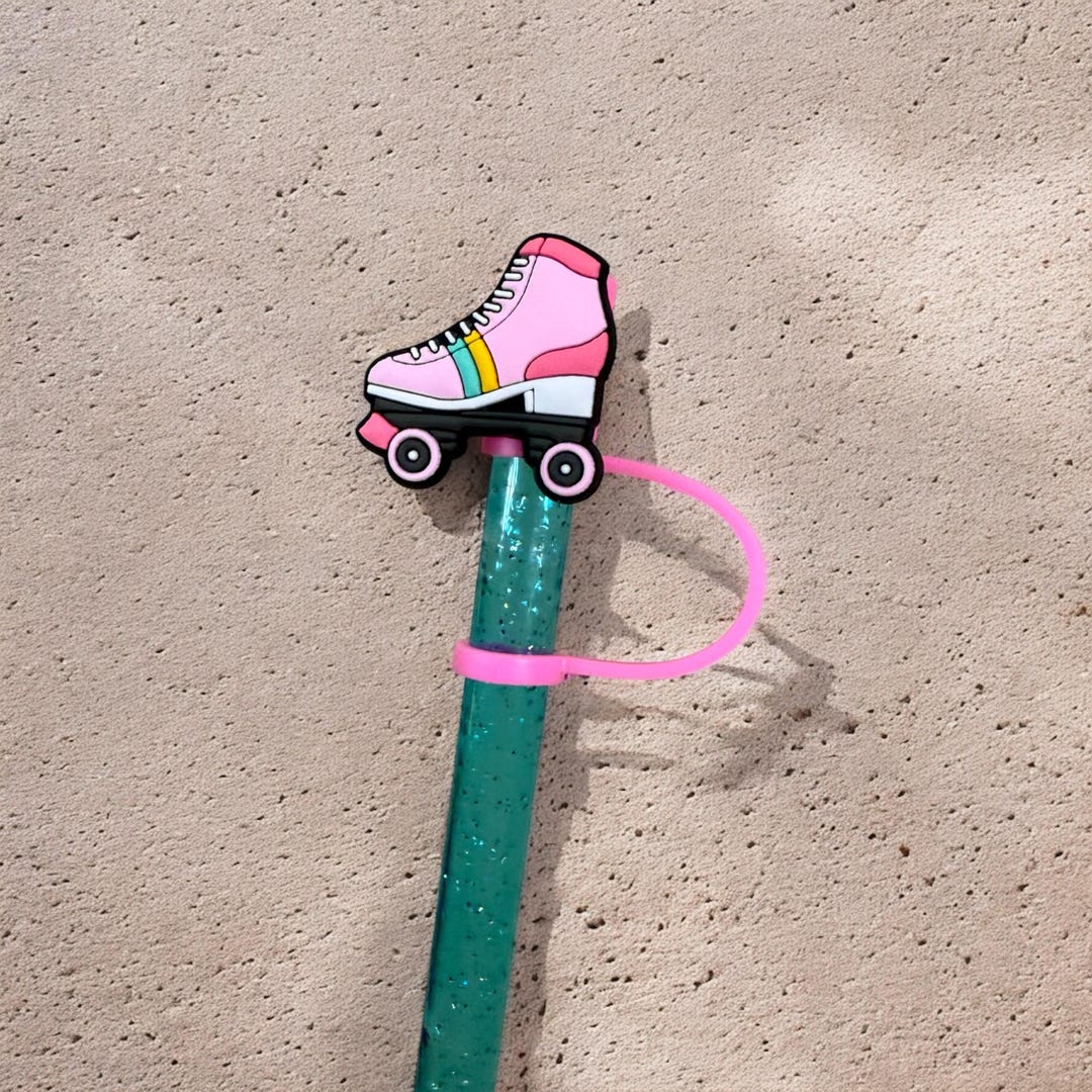 Roller Skate Straw Topper for 10 Mm Straws - Etsy