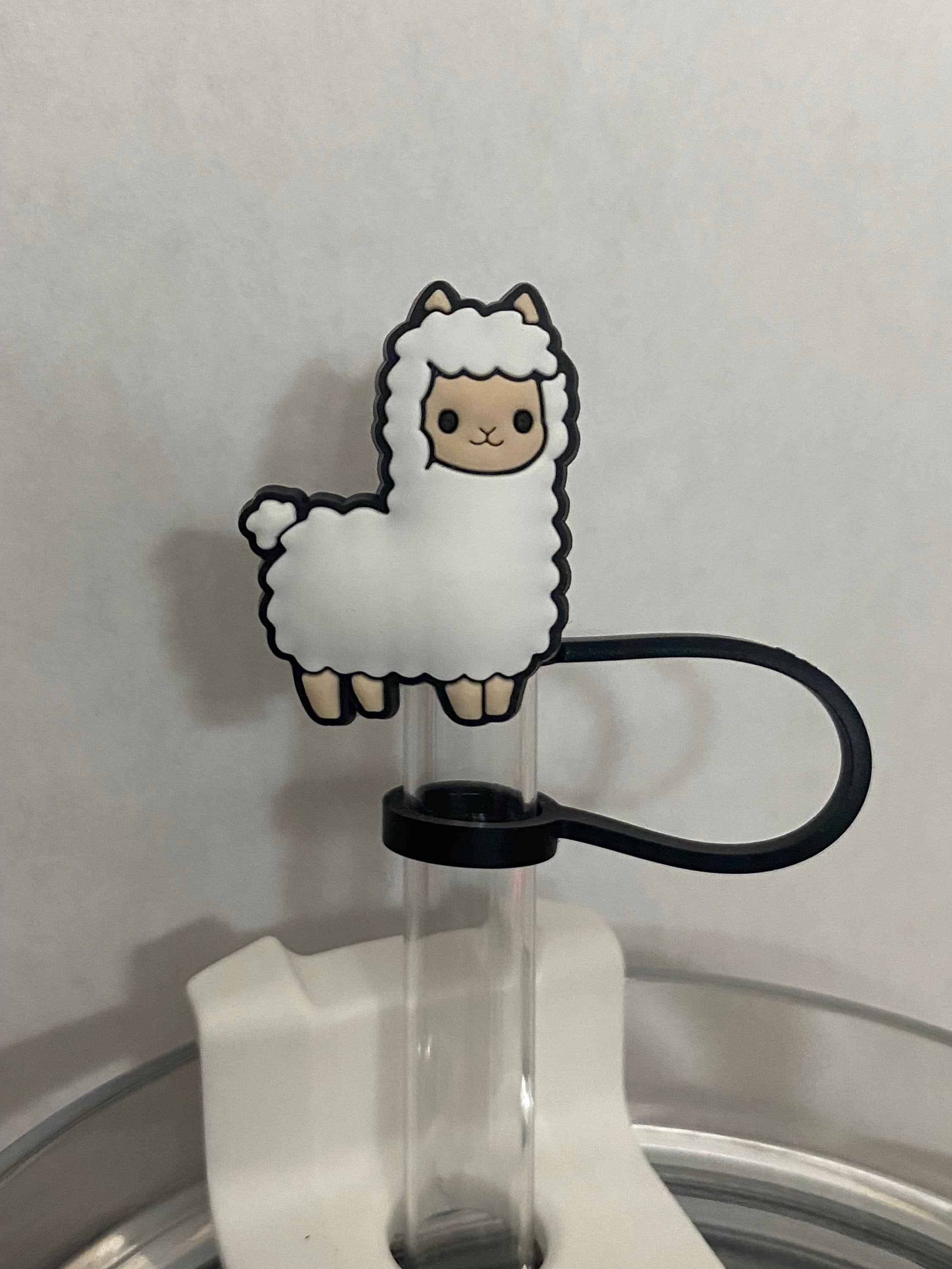 Llama Straw Topper for 10 Mm Straws - Etsy