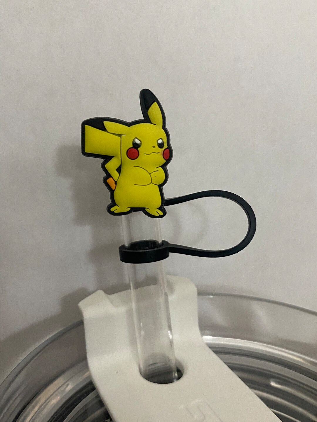 Pikachu Straw Topper for 10 Mm Straws - Etsy