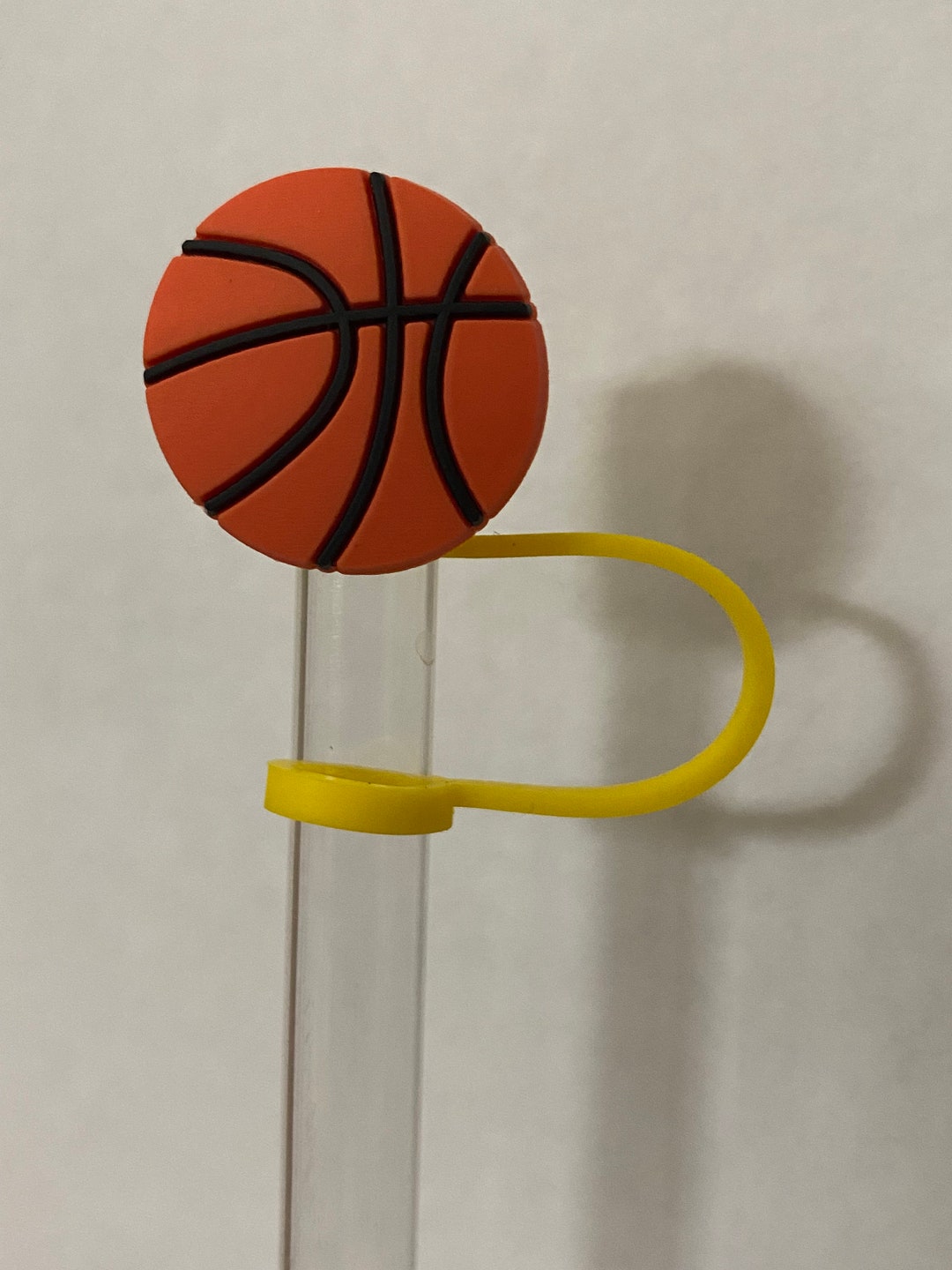 Basketball Straw Topper for 10 Mm Straws - Etsy
